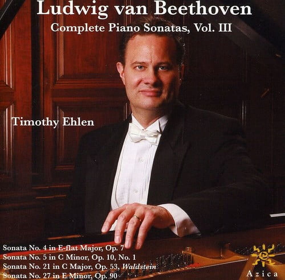 Timothy Ehlen - Complete Piano Sonatas 3 - Music & Performance - CD ...