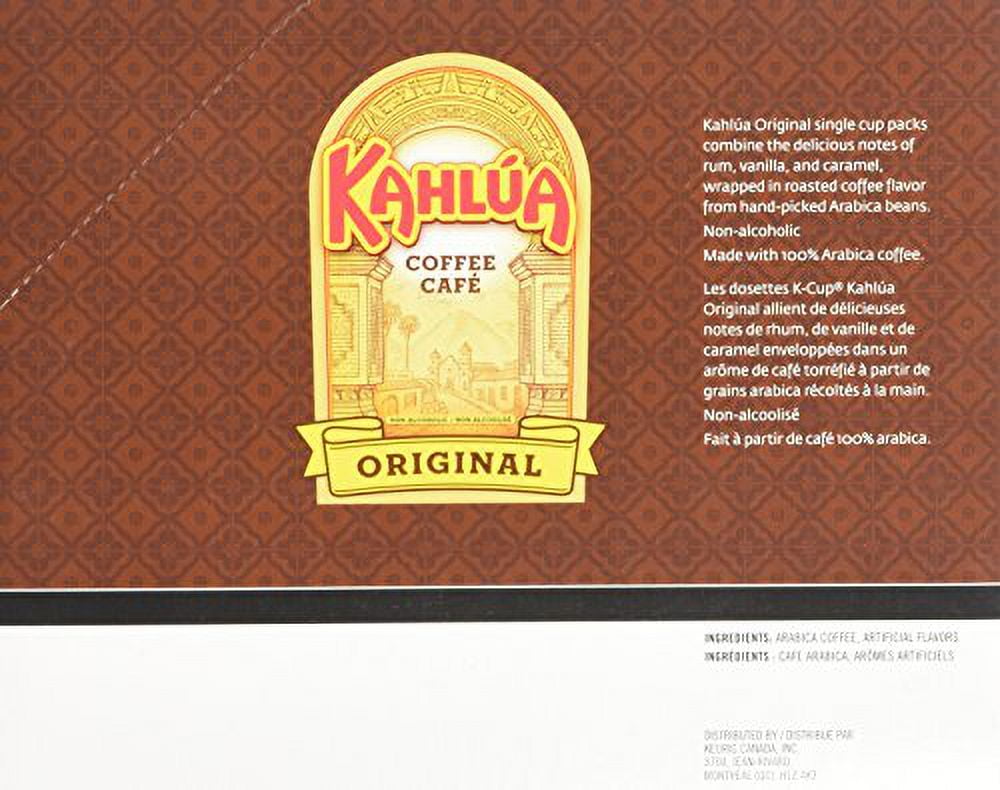 Timothy's Kahlua Coffee (1 Box of 24 K-Cups) - Walmart.com