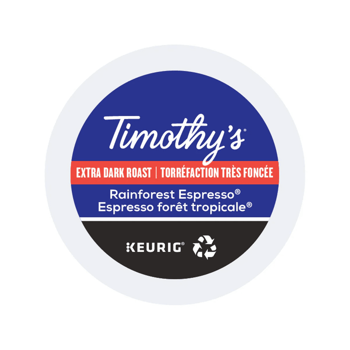 Timothy's Rainforest Espresso Keurig K-cup Pods 96 count - Walmart.com