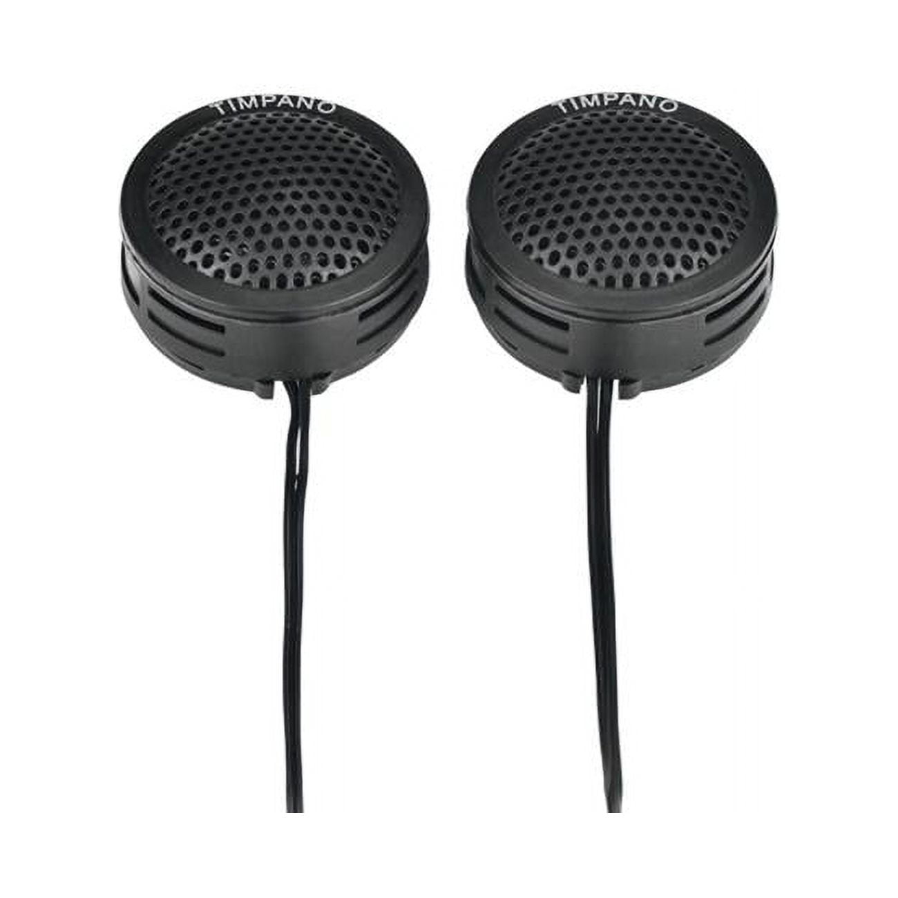 Timpano 1" Dome Tweeter Pair 150 Watts Max 4 Ohm Ultra Compact Car ...