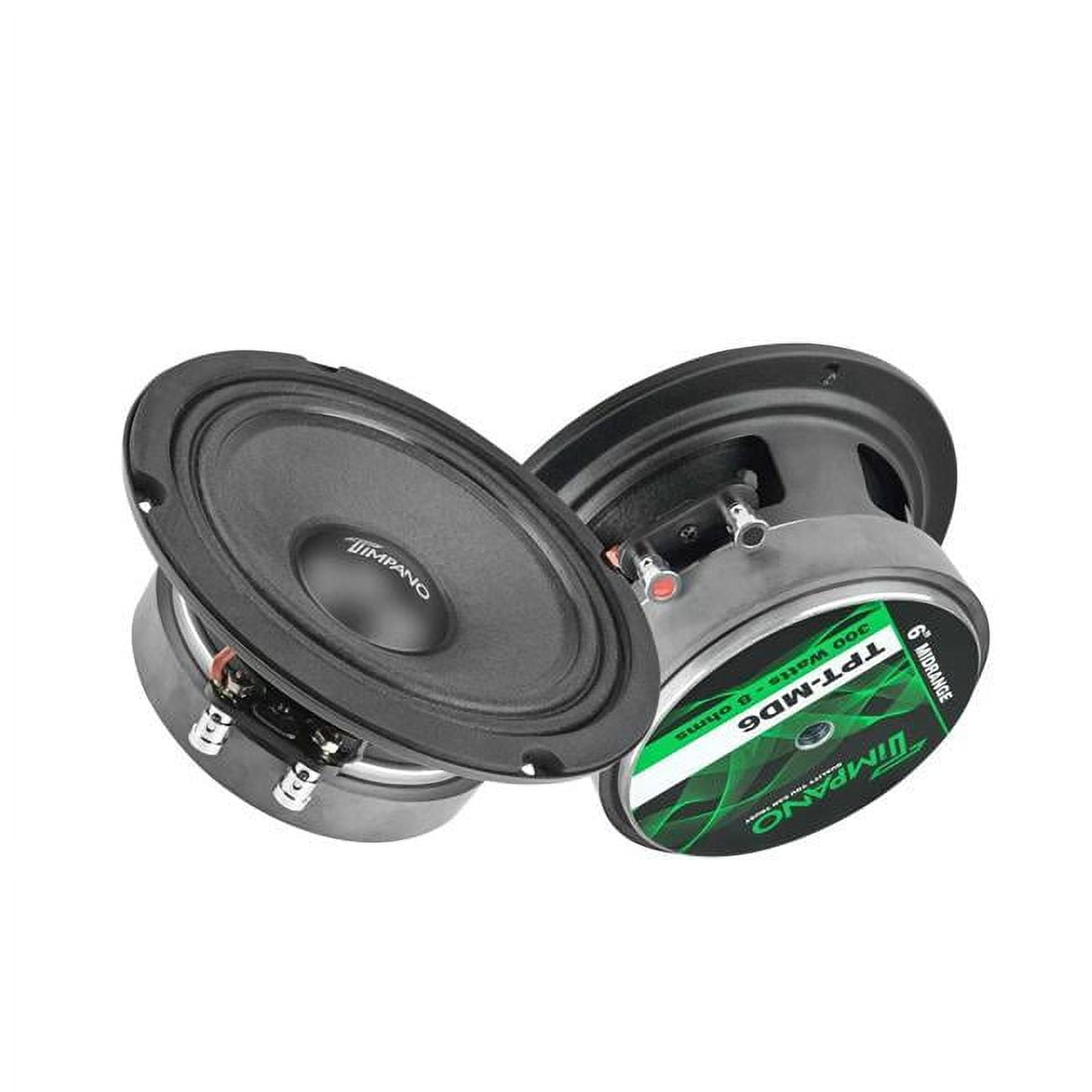 Free Shipping! Timpano TPT-MB6SLIM 6 in. 4 Ohm Mid & Bass Pro Audio ...