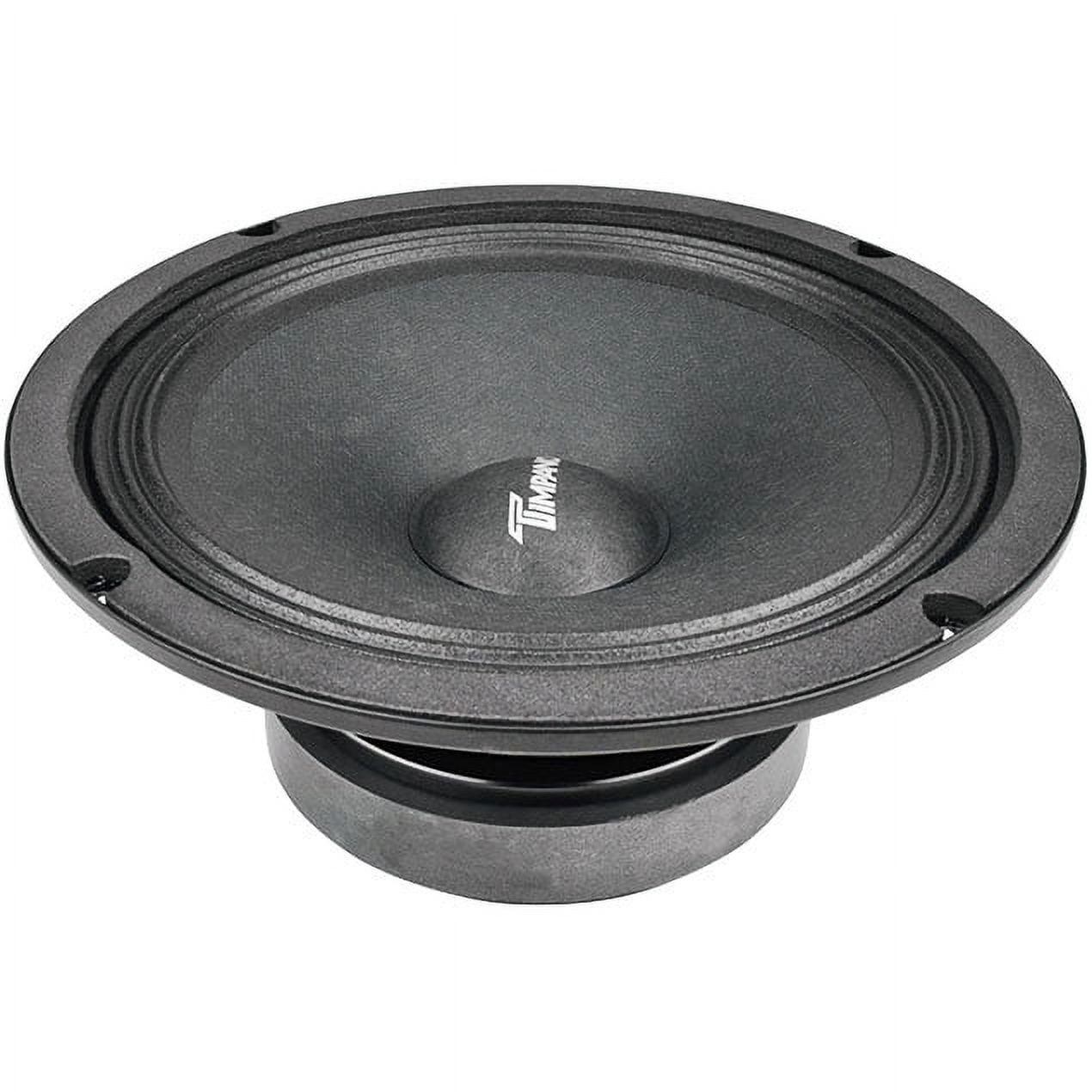 Timpano Pro Audio 8" Mid Range Loudspeaker 450 Watts Max Power 8 Ohm ...