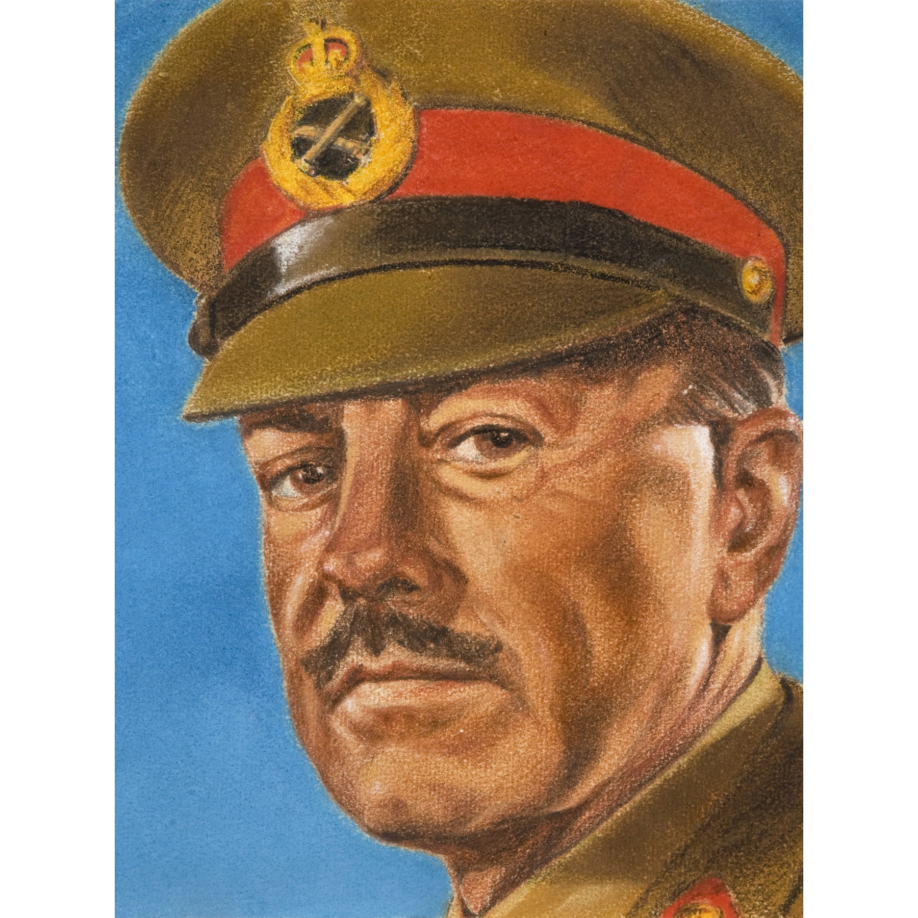 Timym Portrait British General Harold Alexander Painting Extra Large XL ...