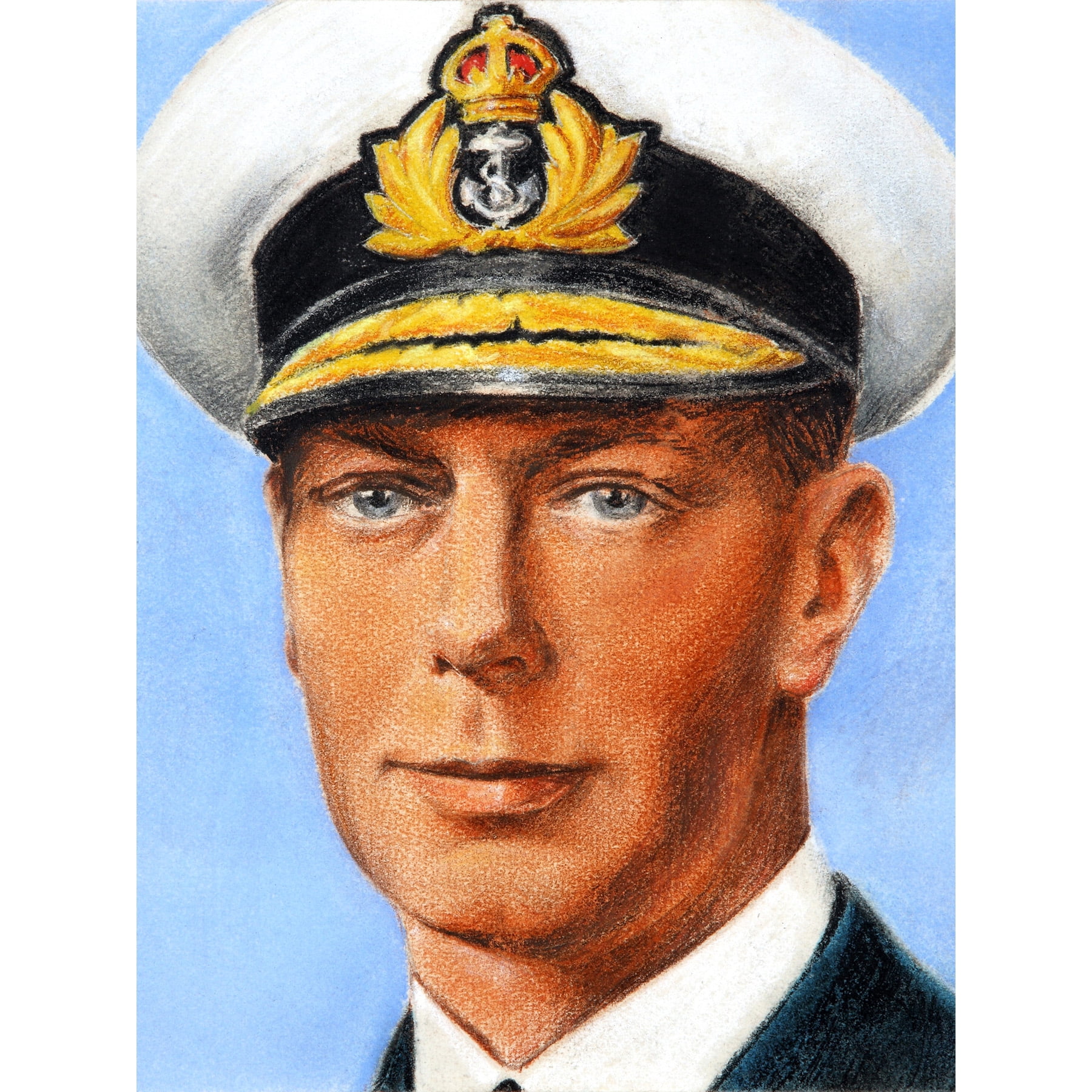 Timym Portrait King George VI England UK Painting Extra Large XL Wall ...