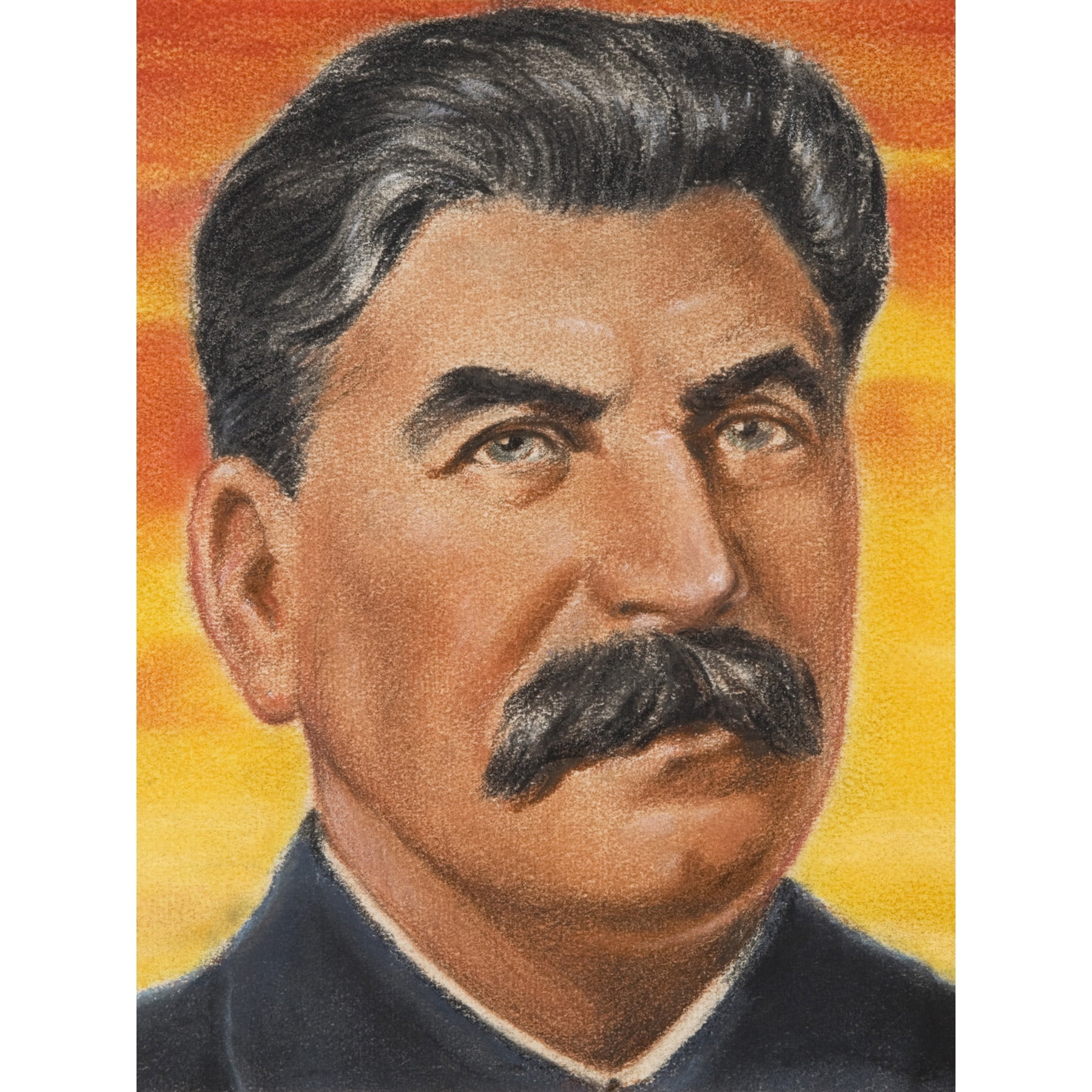 Timym Portrait USSR Marshal Joseph Stalin Painting Extra Large XL Wall ...