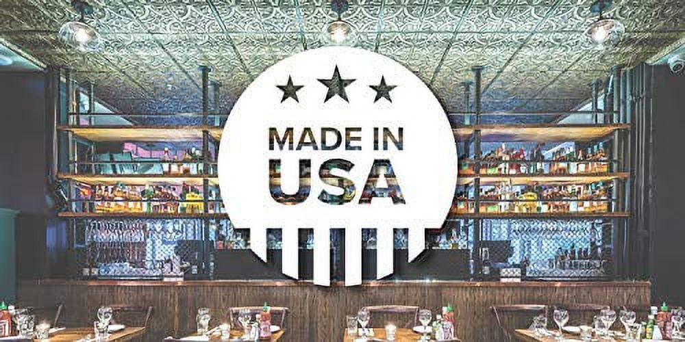 Tin Ceilings [5 Pack Kit 24" x 24" 100% Tin Nail-Up Metal Tiles ...