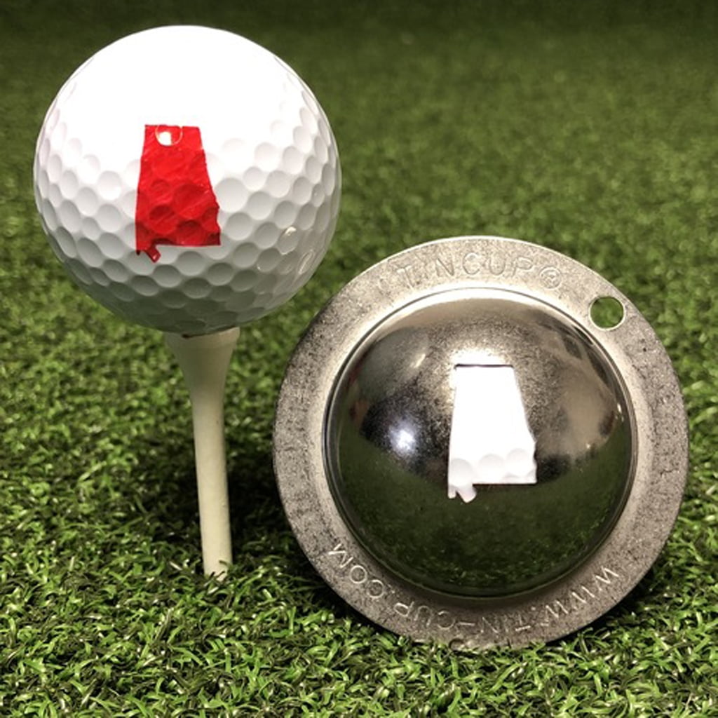 Tin Cup Golf Ball Custom Marker Alignment Tool (Alabama State ...