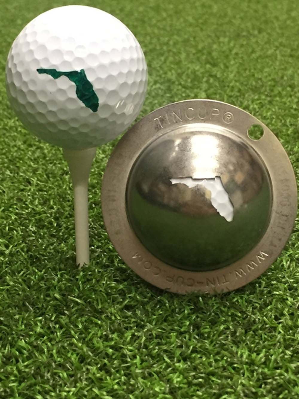 Tin Cup Golf Ball Custom Marker Alignment Tool (Florida) - Walmart.com