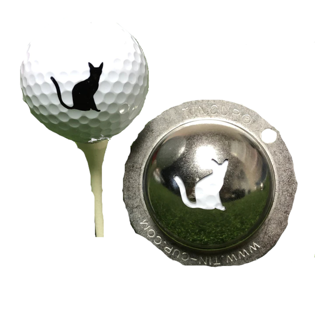 Tin Cup Golf Ball Custom Marker Alignment Tool - Nine Lives - Walmart.com