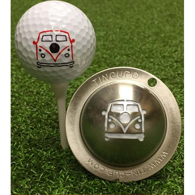 Tin Cup Golf Ball Custom Marker Alignment Tool (Woodstock) - Walmart.com
