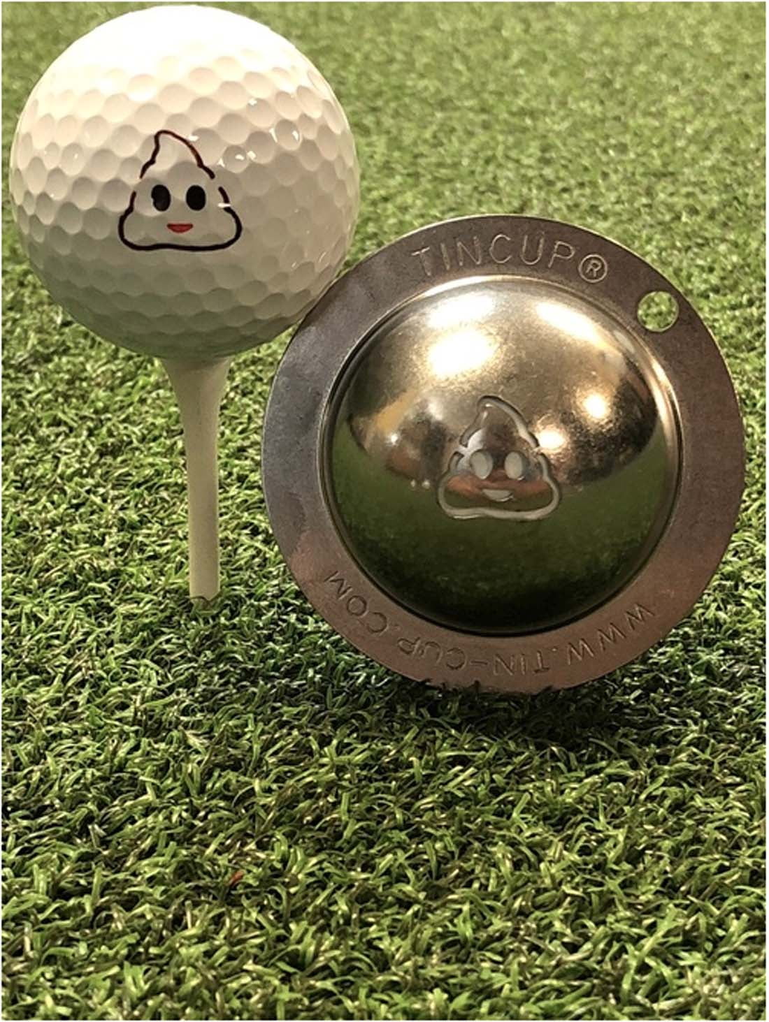 Tin Cup Golf Ball Custom Marker Alignment Tool (Turd Head) - Walmart.com