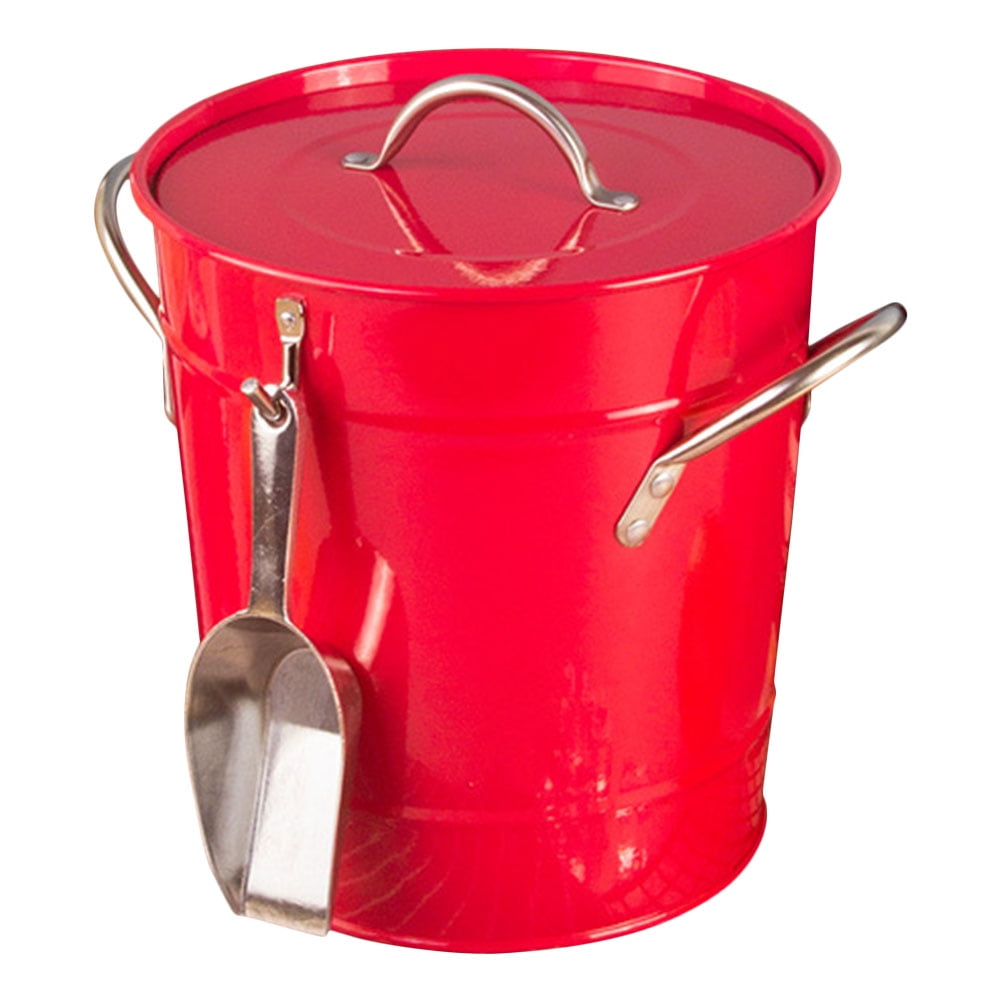 Tin Ice Bucket Drinks Bucket for Beer Keg Ice Cube Bottle Iron Ice ...