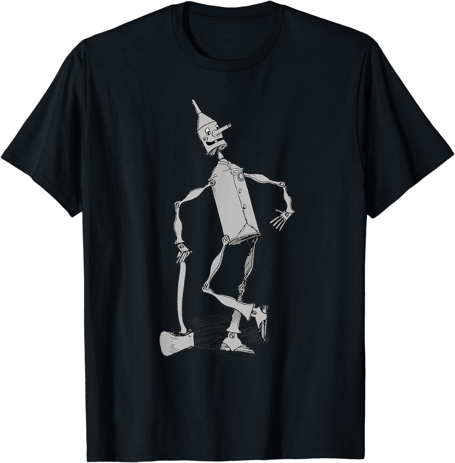 Tin Man Shirt-The Wizard Of OZ T Shirt-Retro Tinman Shirts - Walmart.com