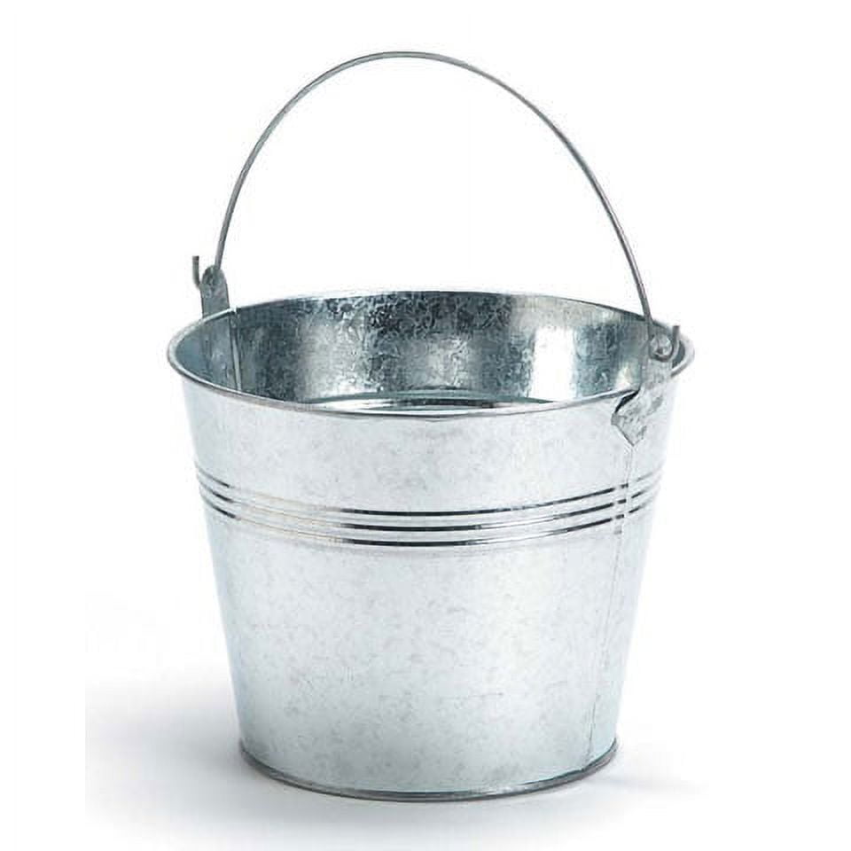 Tin Pail: 6 inches tall, 7.25 inch diameter - Walmart.com