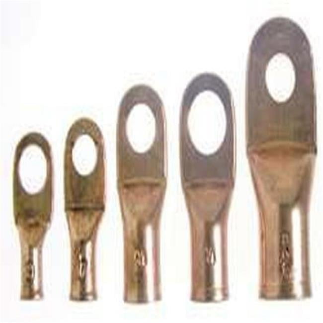Tin Plated Copper Battery Cable Lug - 2 Gauge - Walmart.com