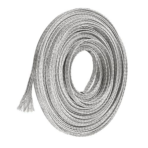 Tin-Plated Copper Reinforcing Strip for Stained Glass – 3.9mm (5/32 ...
