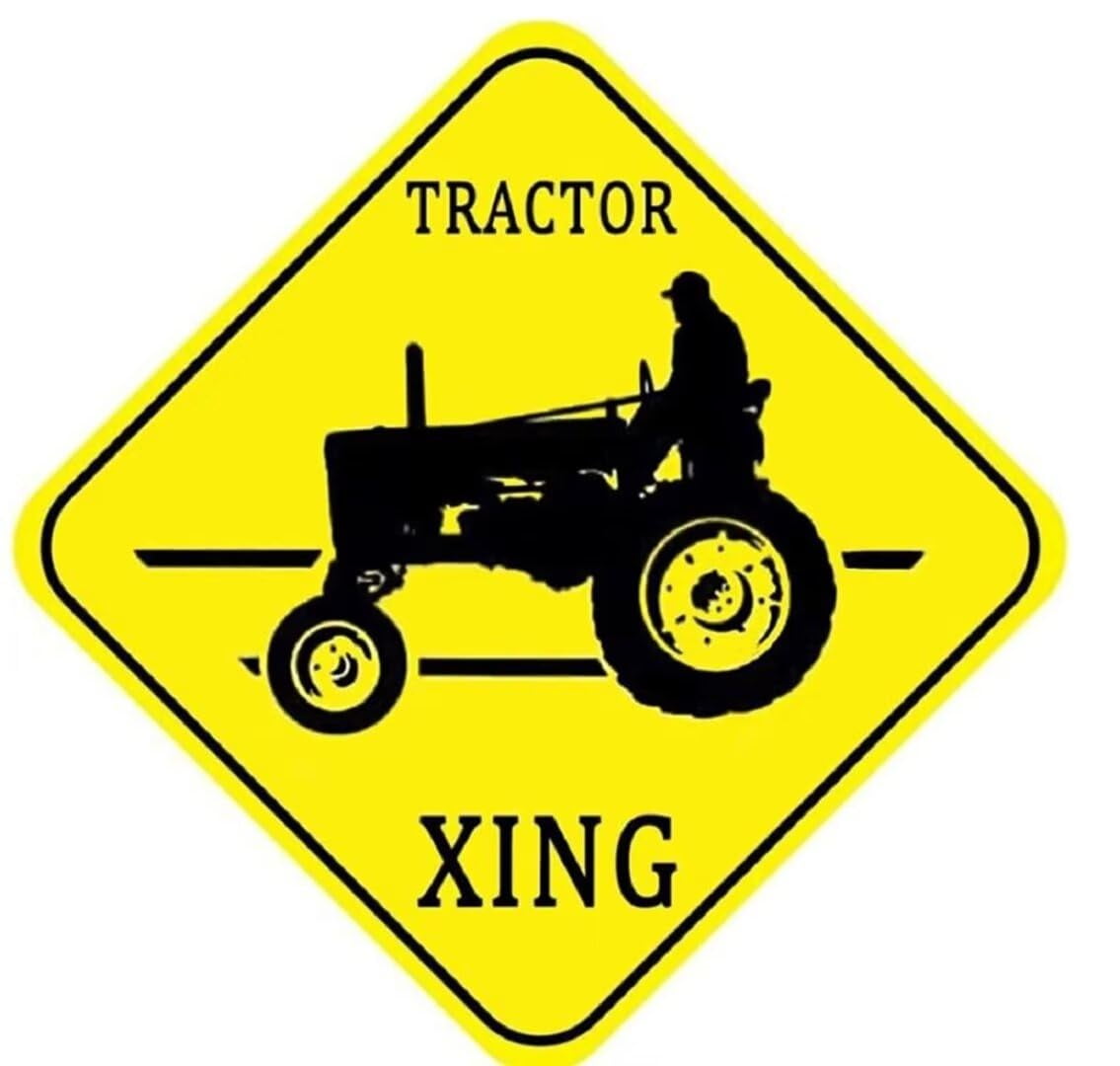 Metal Tractor Signs