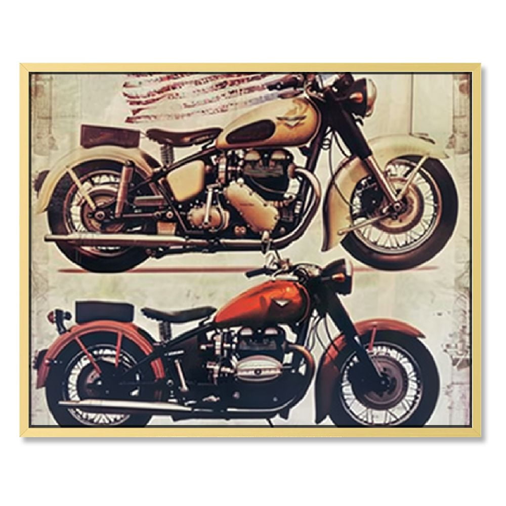 Tin Sign | Metal Wall Poster | Triumph Motorcycles Three Bike Models ...