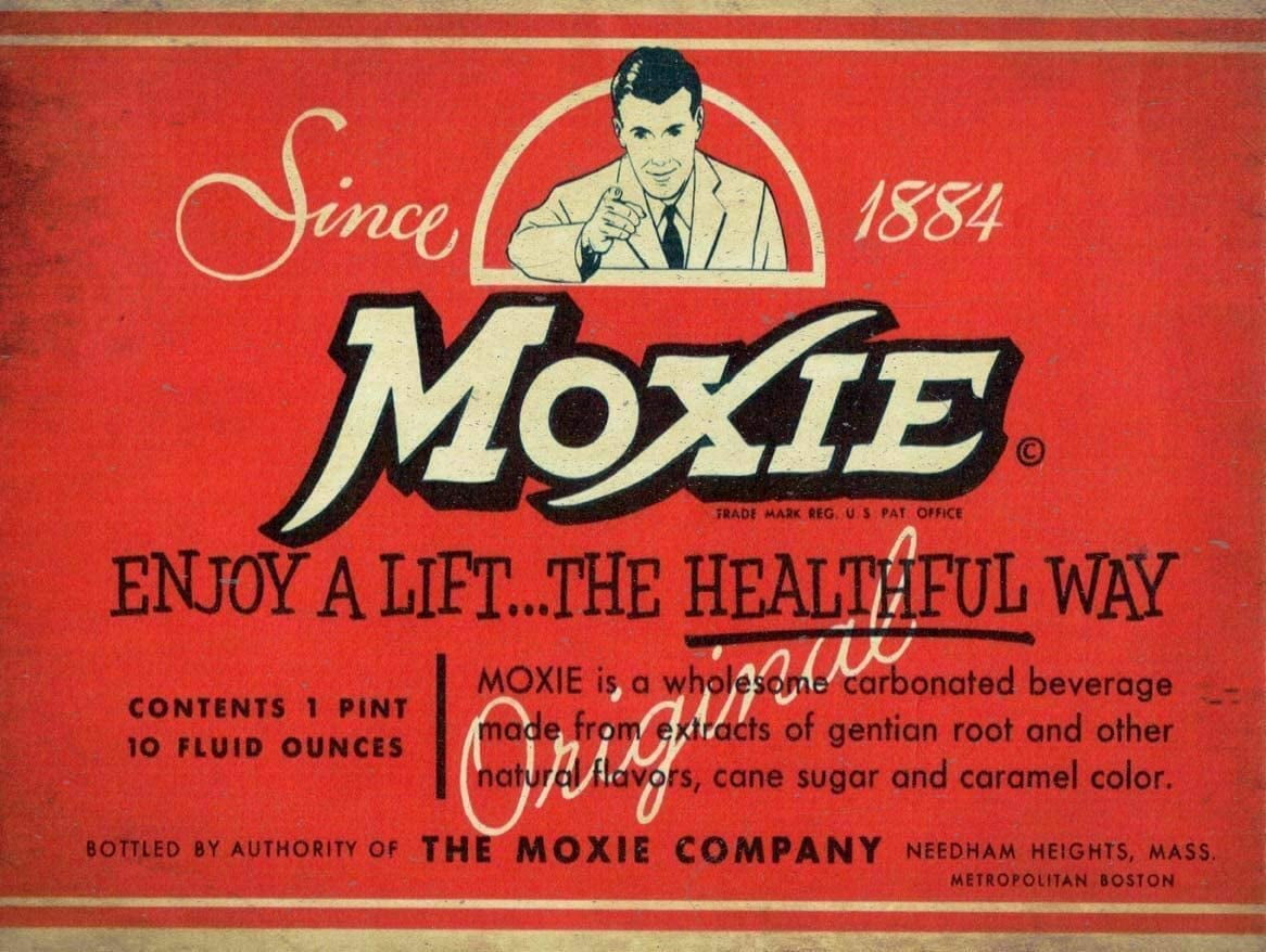 Tin Sign Vintage Chic Art Decoration Poster Since 1884 Moxie Soda Pop ...