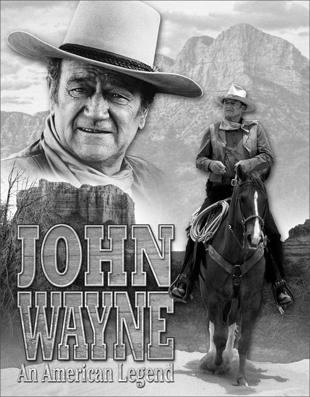 Tin Signs John Wayne American Tin Sign 1748 - Walmart.com