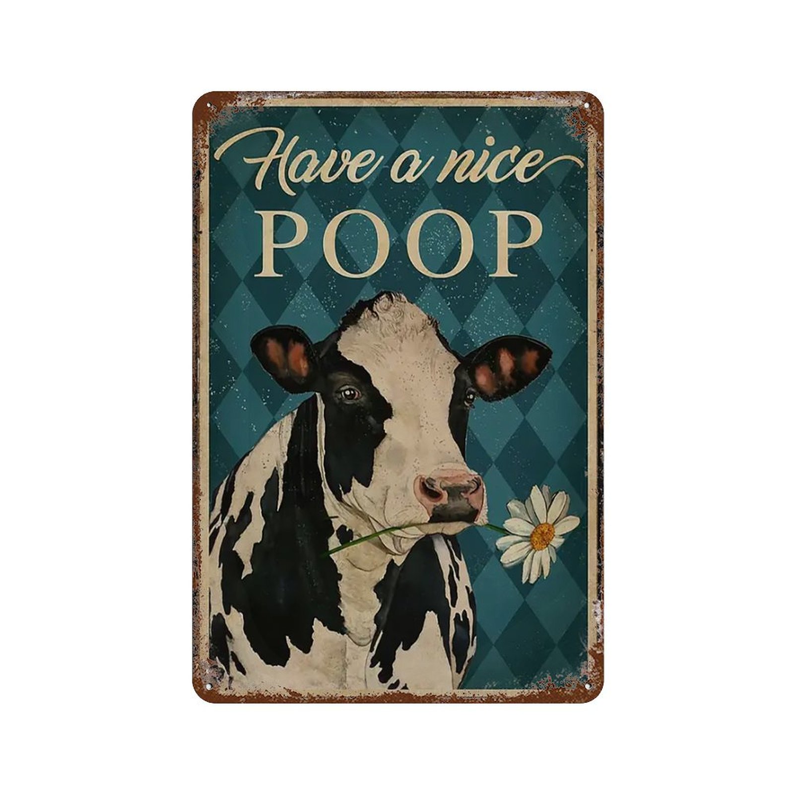 Tin Signs Retro Are You Pooping Art Decorations Metal Sign Wall Decor ...