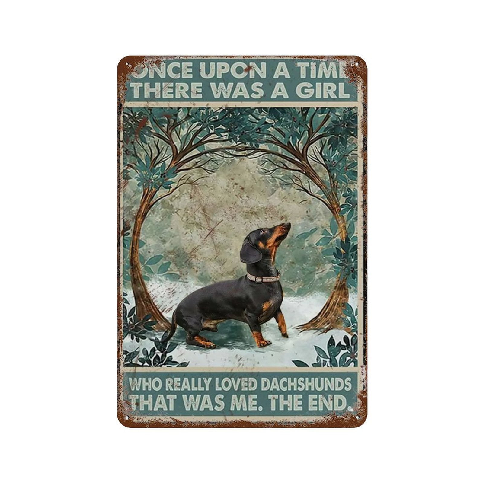 Tin Signs Retro Once Upon A Time Funny Tin Signs Man Cave Pub Club Home ...