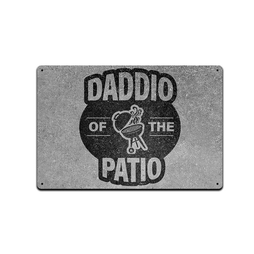 Tin Signs for Backyard Patio Décor Metal Sign for Camp Fire Grill ...