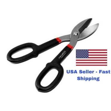 Irwin 7 in. Steel Flat Blade Tinner Snips 24 Ga. 1 pk - Walmart.com