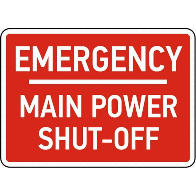 Tin Wall Decor Safety Notice Warning Danger Caution Sign 8x12 Emergency ...