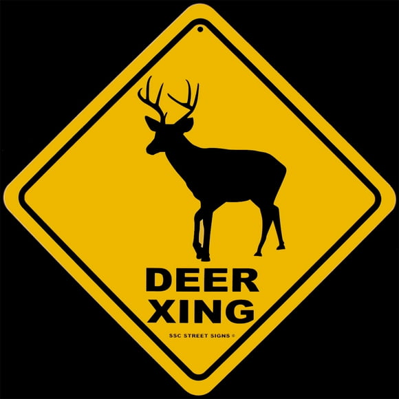 Deer Crossing Signs