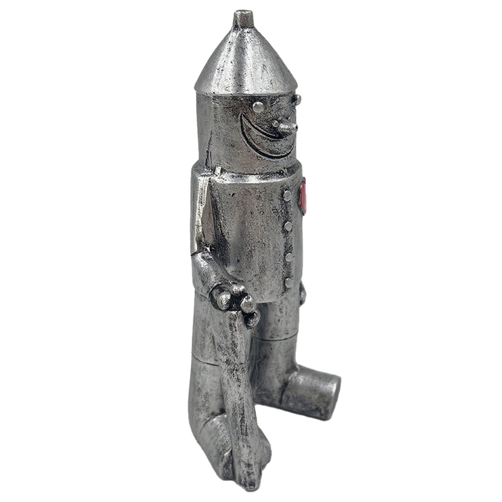 Tin Woodsman Outdoor Statue, 6" Weatherproof Metal Garden Sculpture ...