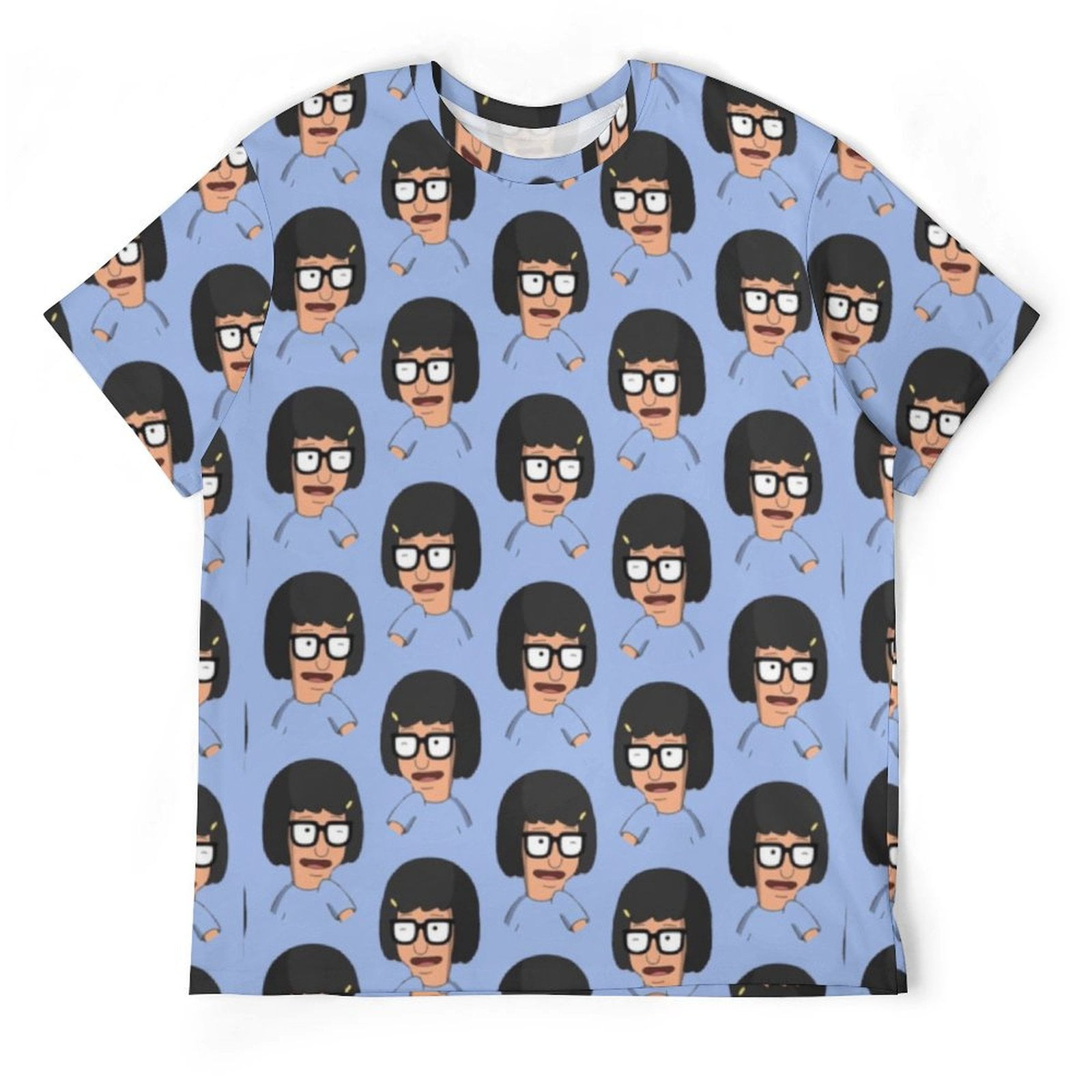 Tina Bob's Burgers Unisex Short-sleeve Shirt For Men Women Novelty 3D ...