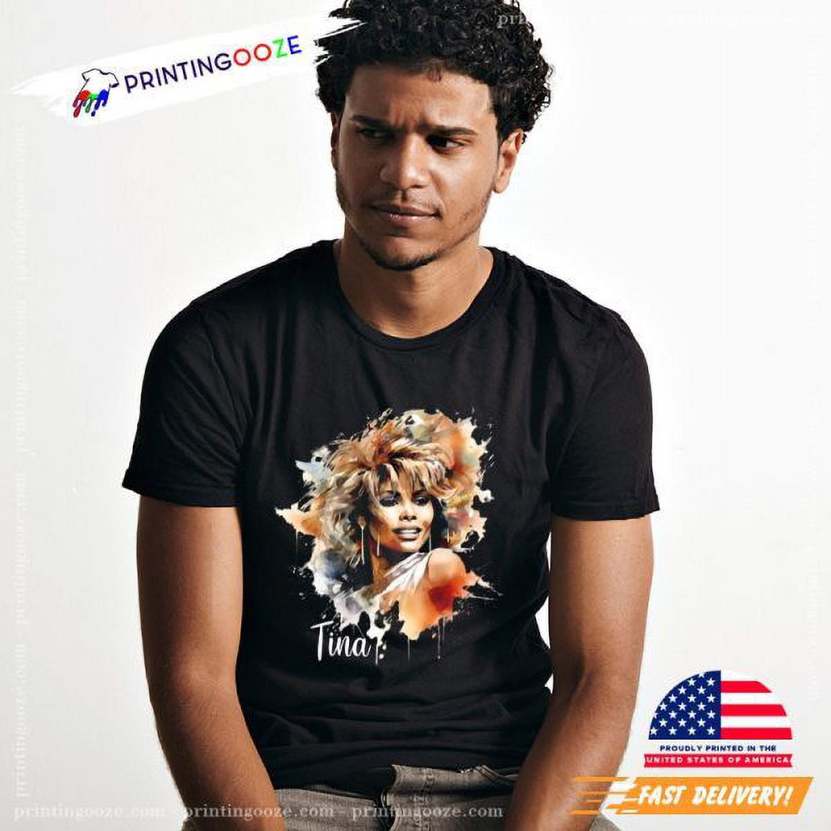 Tina Turner 80s Tina Turner Rest In Peace Memorial Shirt - Walmart.com