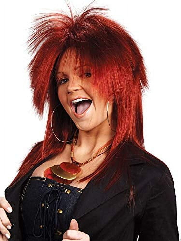 Tina Turner Deluxe color AUBURN - Enigma Wigs Punk Rocker Cosplay 80s ...
