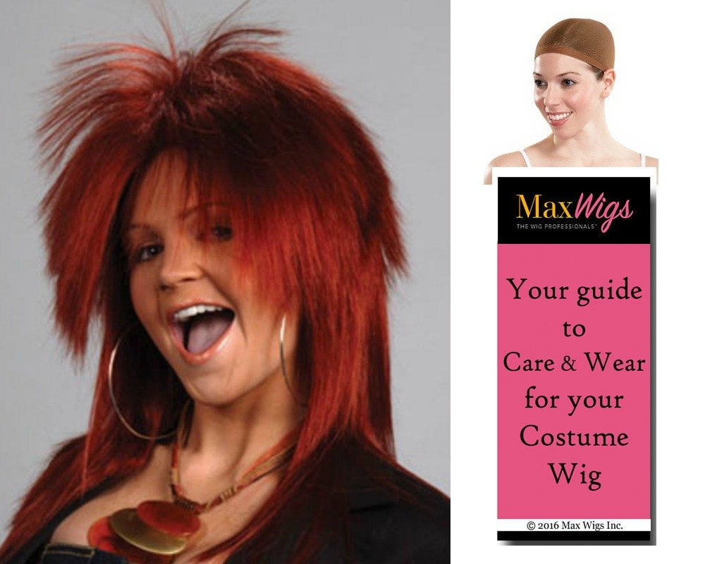 Tina Turner Deluxe color BLACK - Enigma Wigs Punk Rocker Tiny Dancer ...