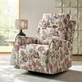 Tina's Home Dual Motor Power Recliner Chair with Swivel Rocking Base ...