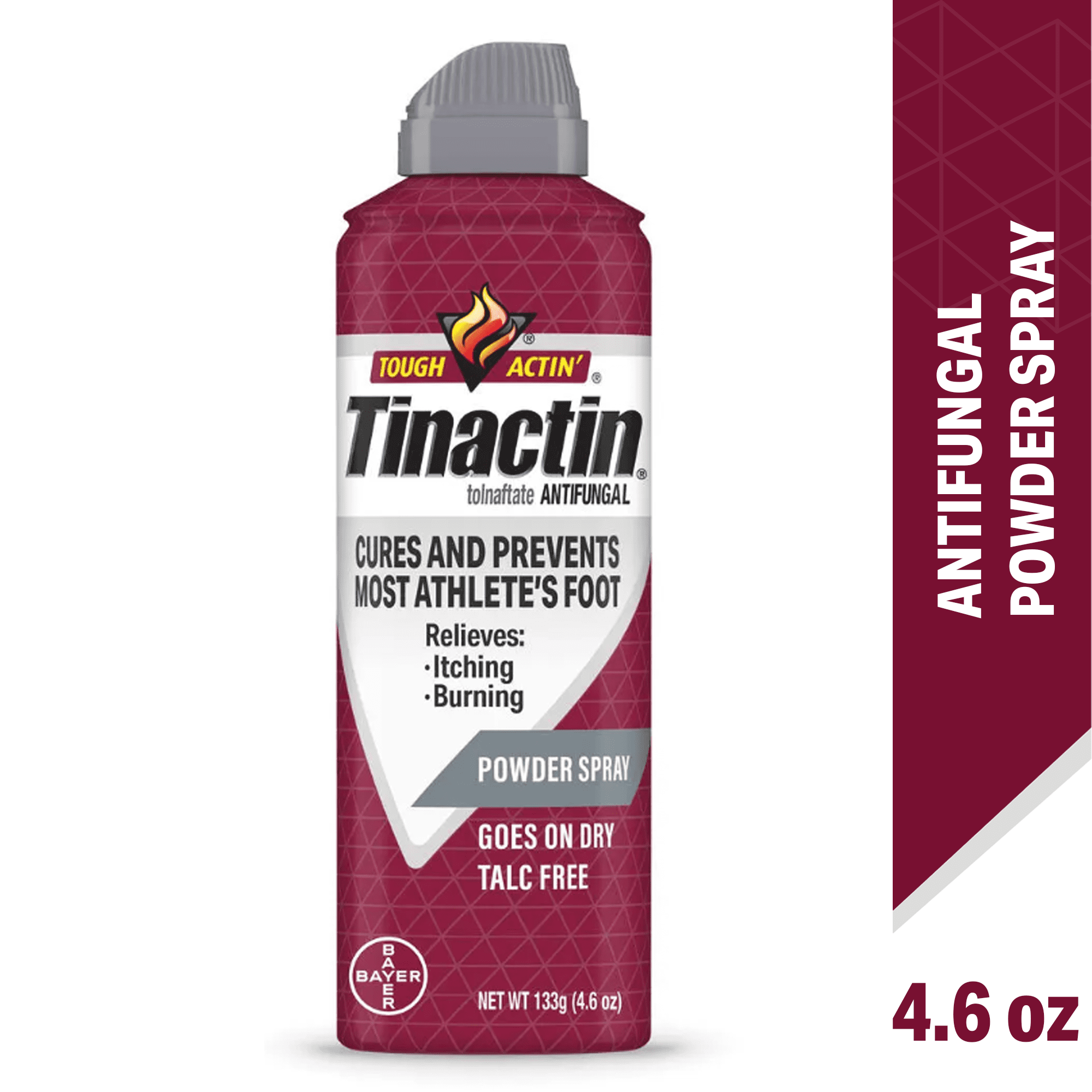 Tinactin Athlete's Foot Spray Antifungal Powder Spray 4.6 oz for Dry ...