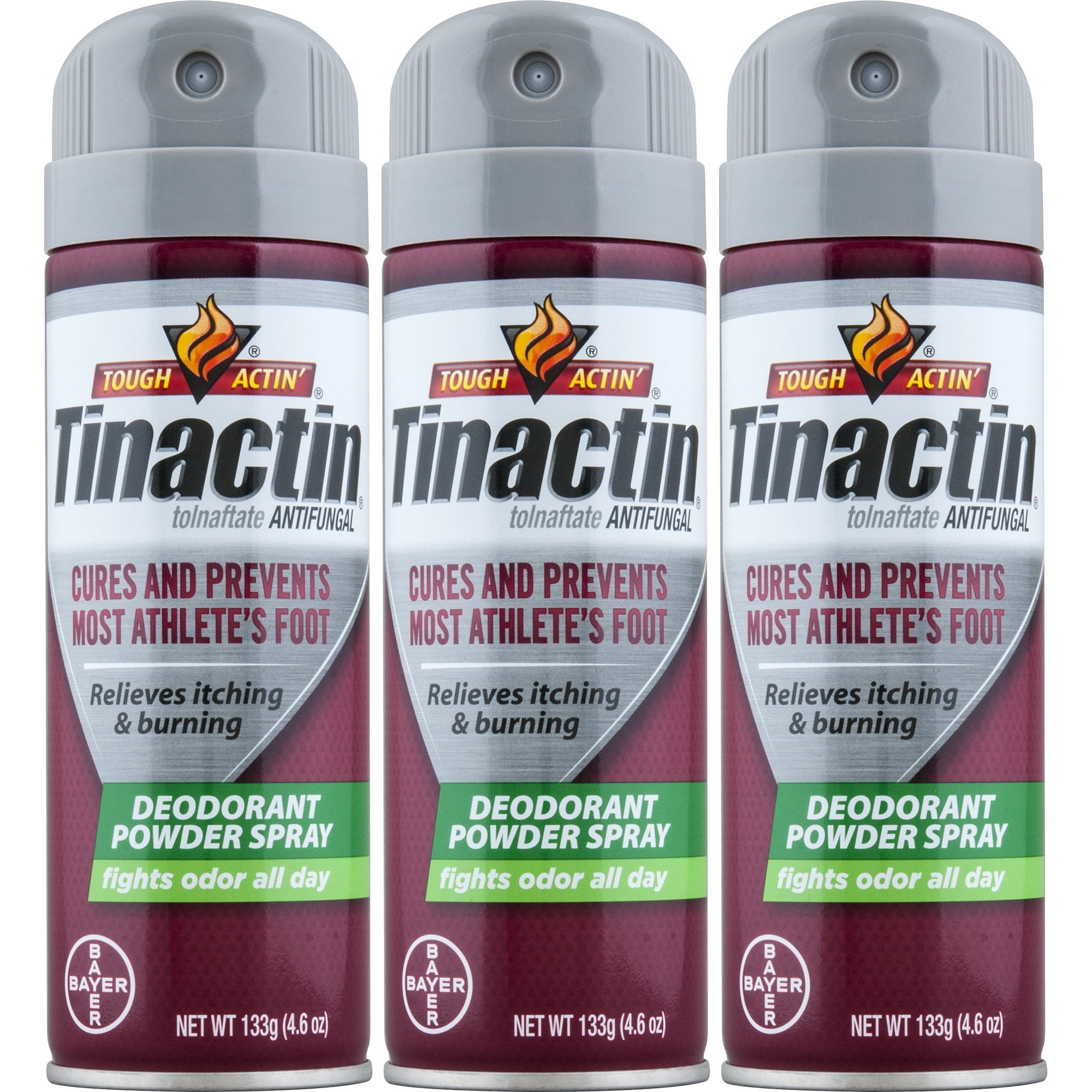 Tinactin Athletes Foot Deo Spray Powder Pack of 3 - Walmart.com