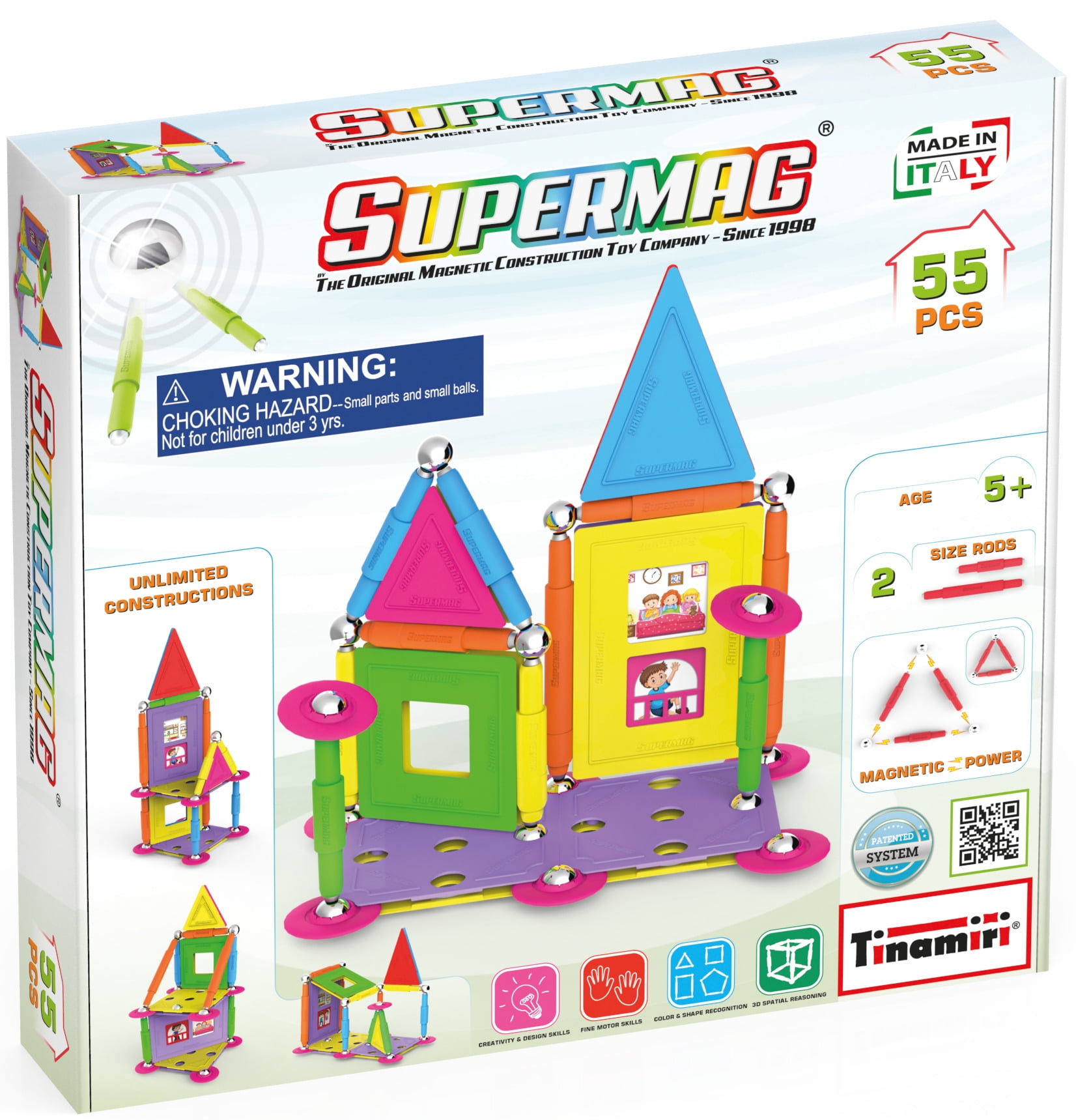 Tinamiri Supermag - House 55 - Magnetic Building Set, Educational ...