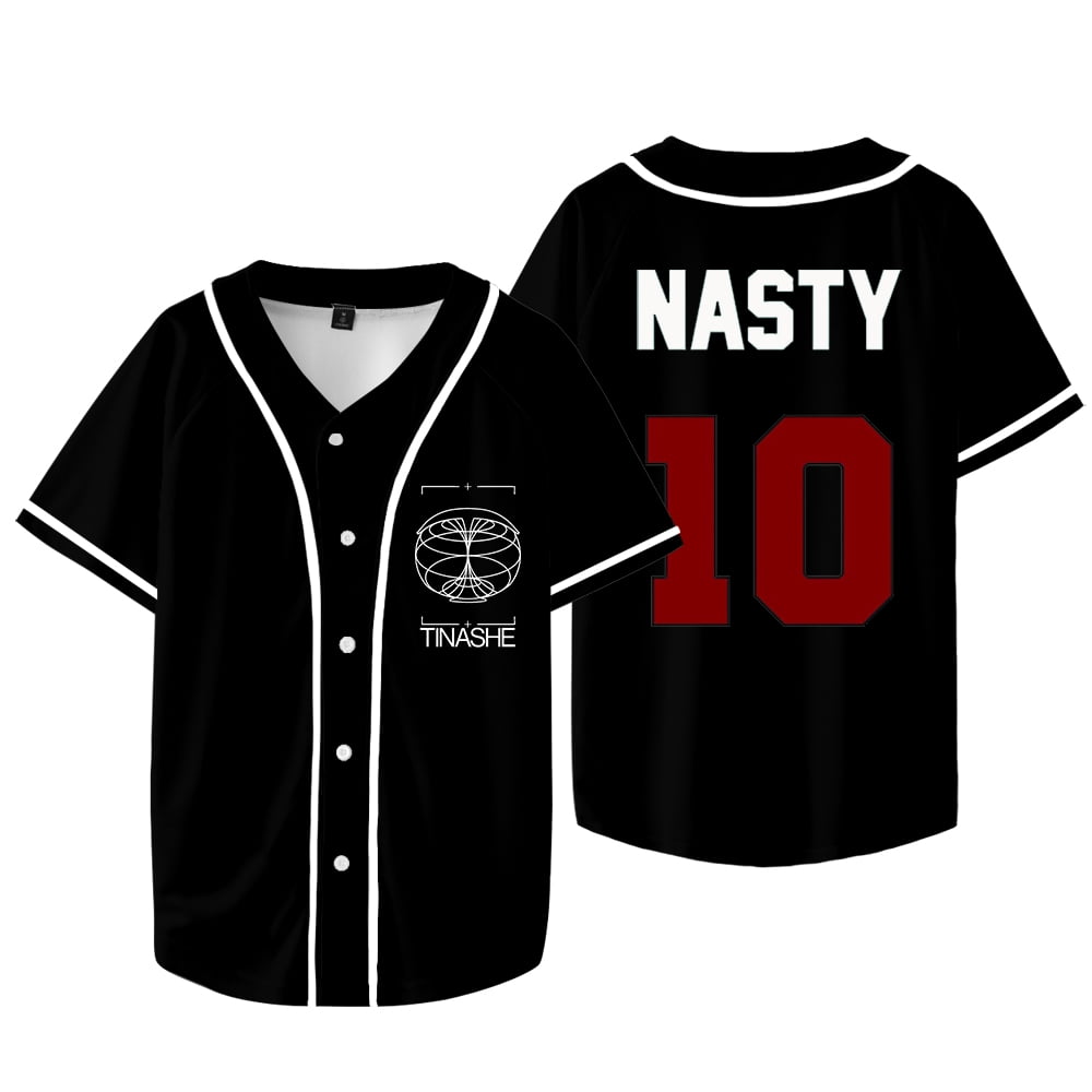 Tinashe Nasty 10 Logo Merch Baseball Jacket Match My Freak World Tour ...