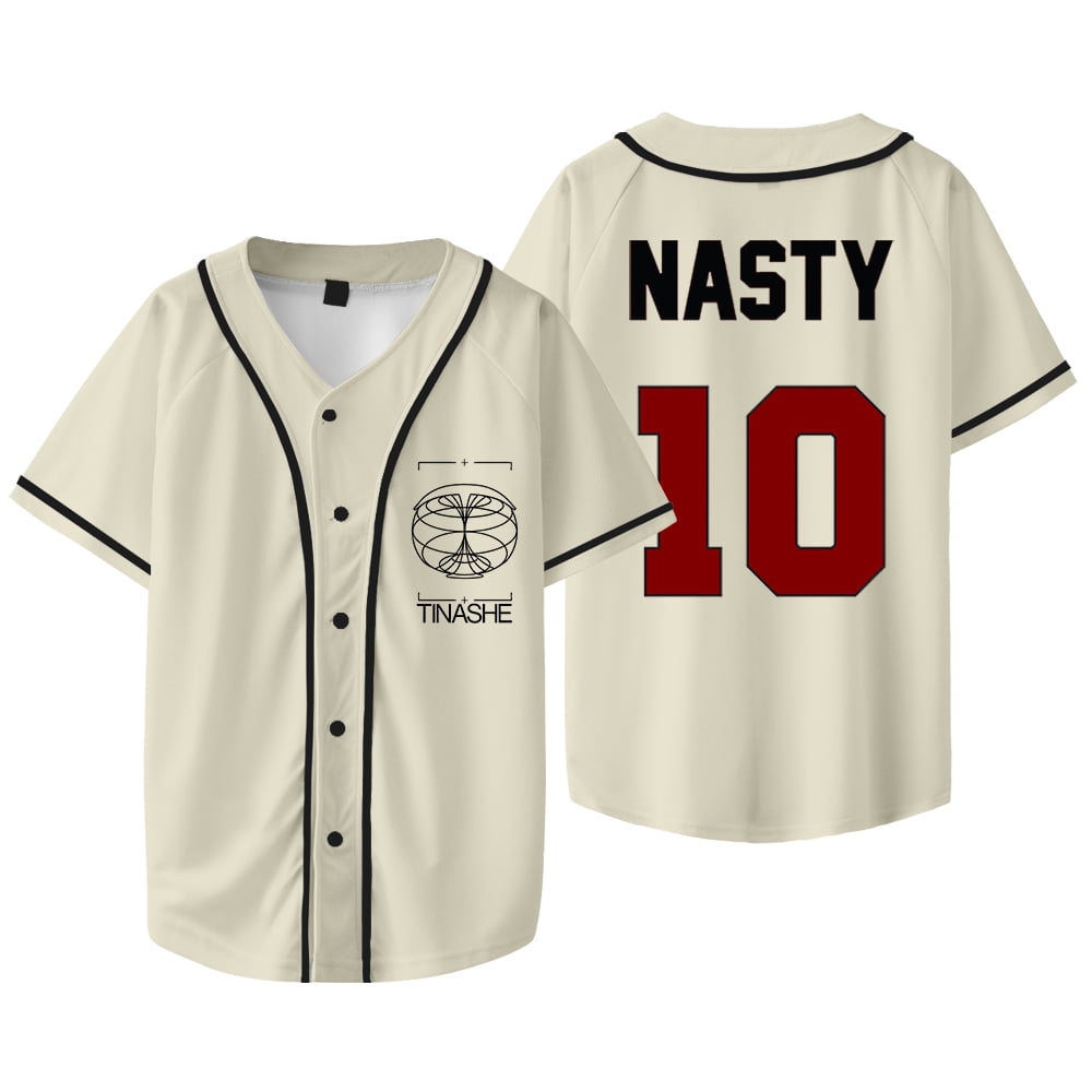 Tinashe Nasty 10 Logo Merch Baseball Jacket Match My Freak World Tour ...