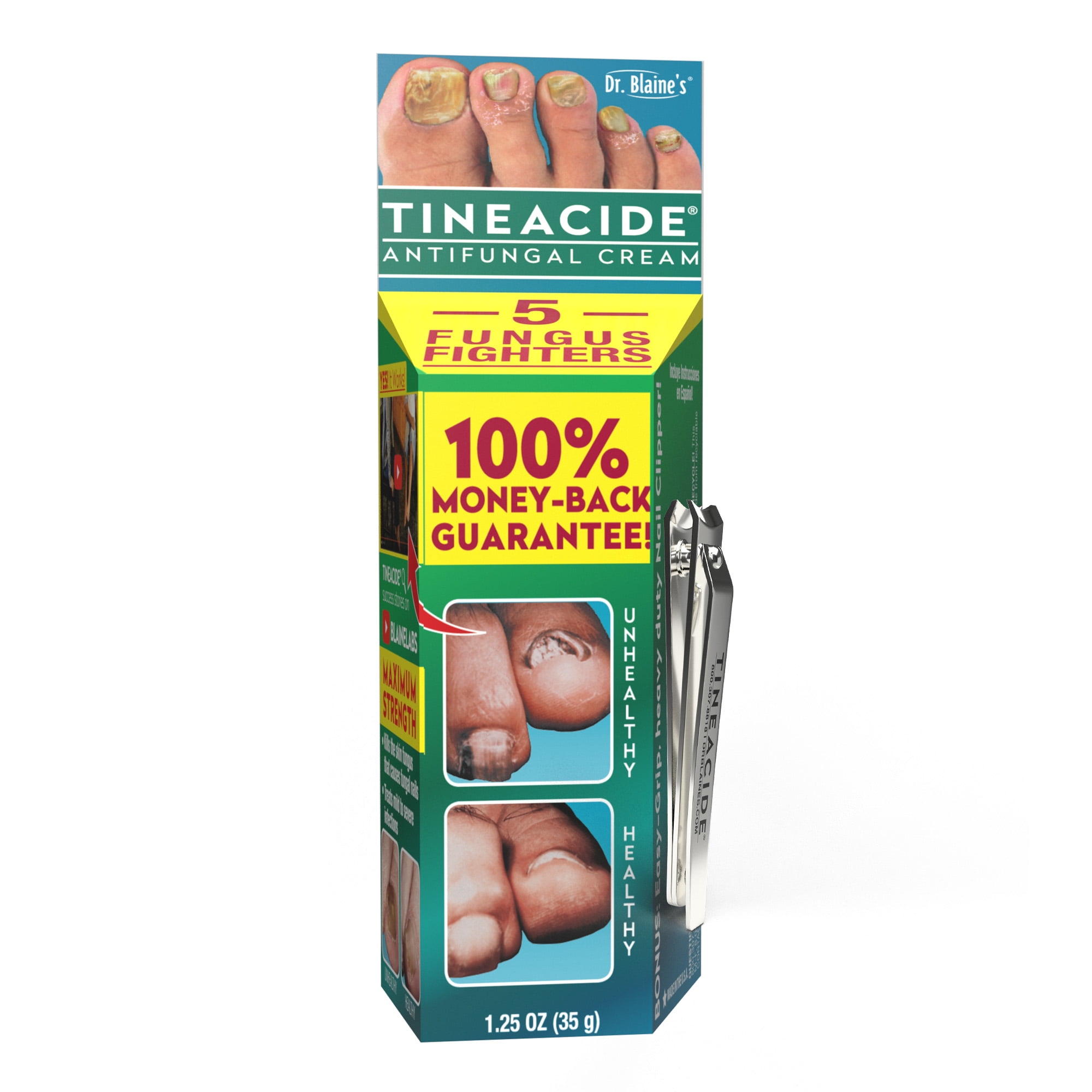 Tineacide Antifungal Cream, 1.25 oz - Walmart.com