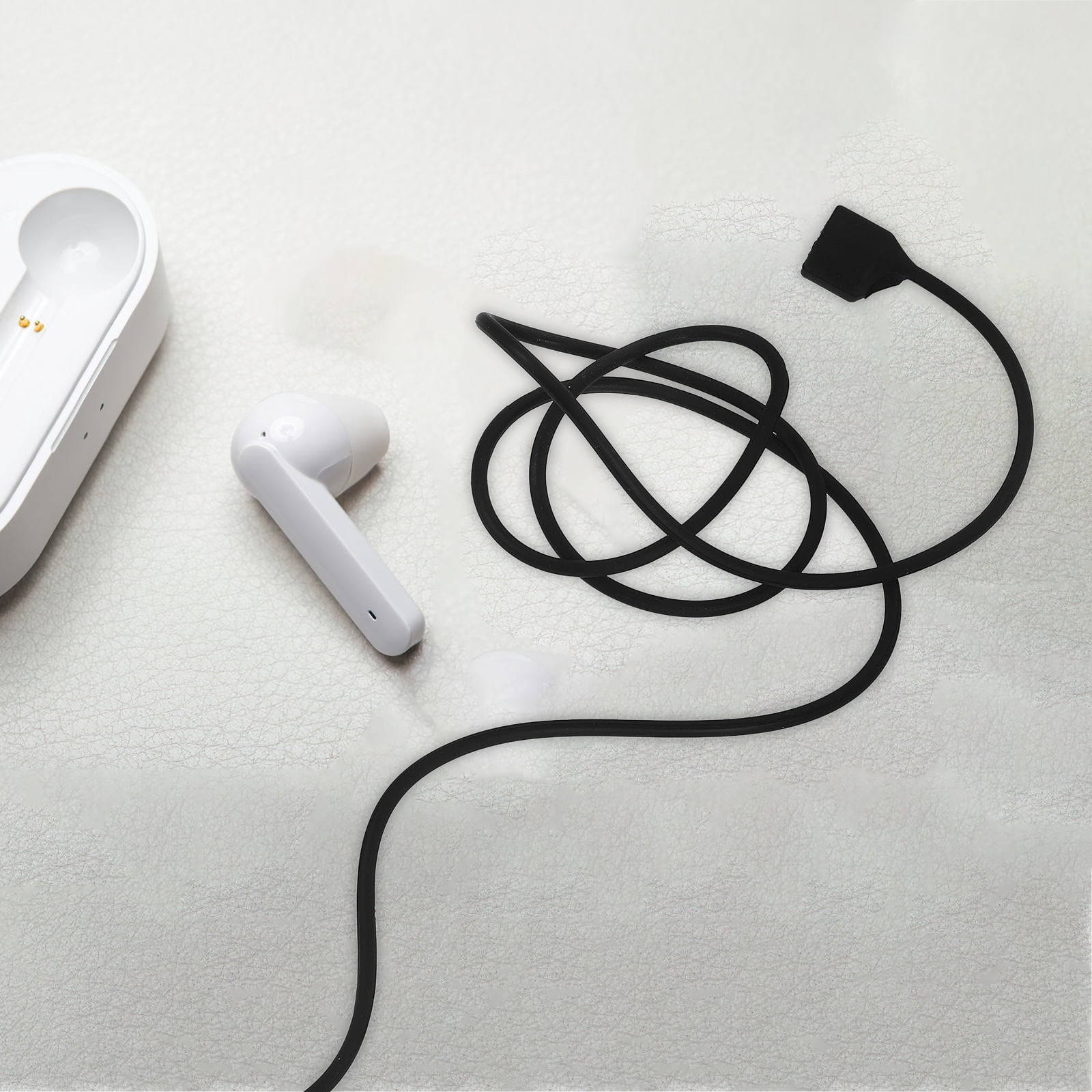 Tineasur 1 Black Silicone Earbud Strap with Closure for Intense ...