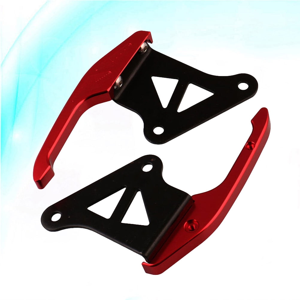 Tineasur Motorcycle Rear Passenger Seat Handle Red 1 Pair - Walmart.com