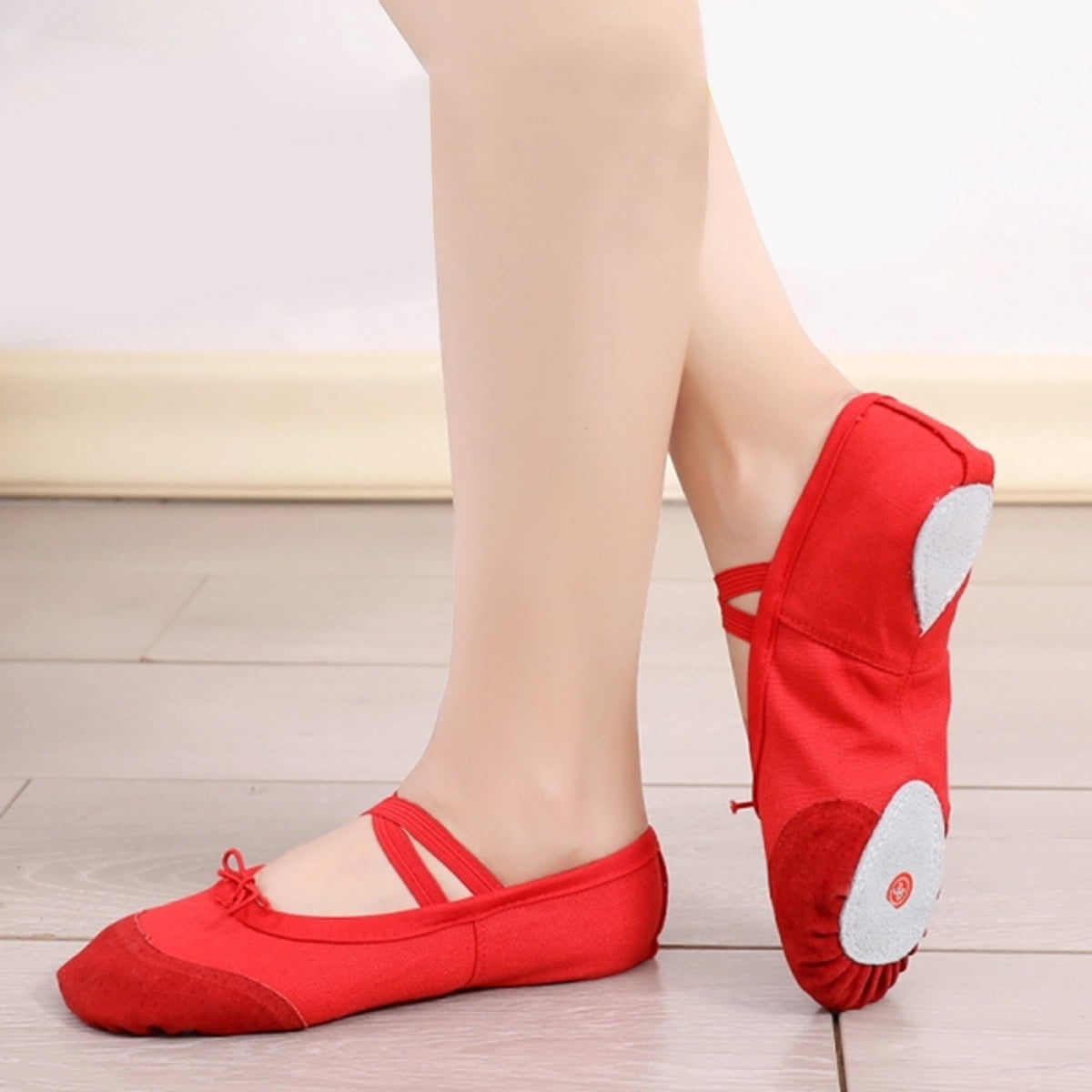 Tineasur 1 Pair of Praise Dance Shoes Lightweight Comfortable for Yoga ...