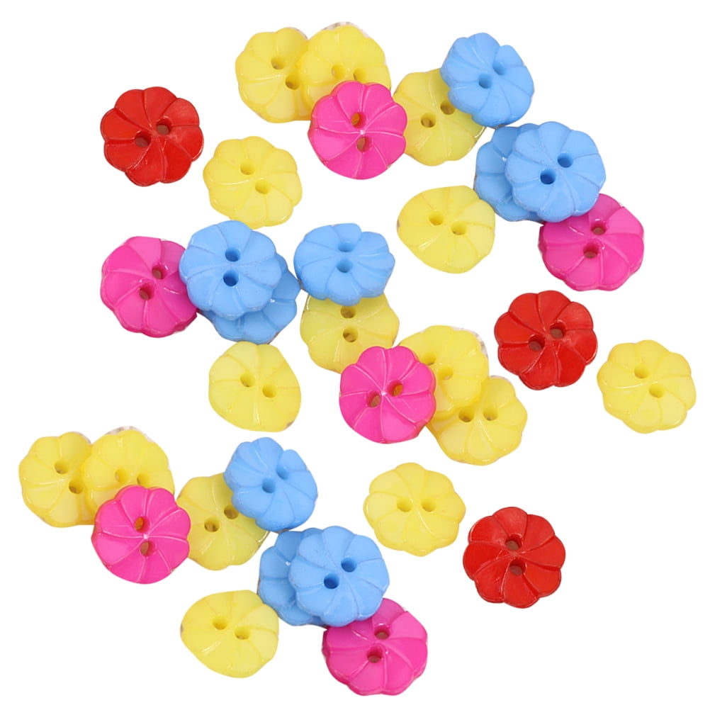Tineasur 1 Set Buttons Accessory Decoration for Sewing Buttons Mixed ...