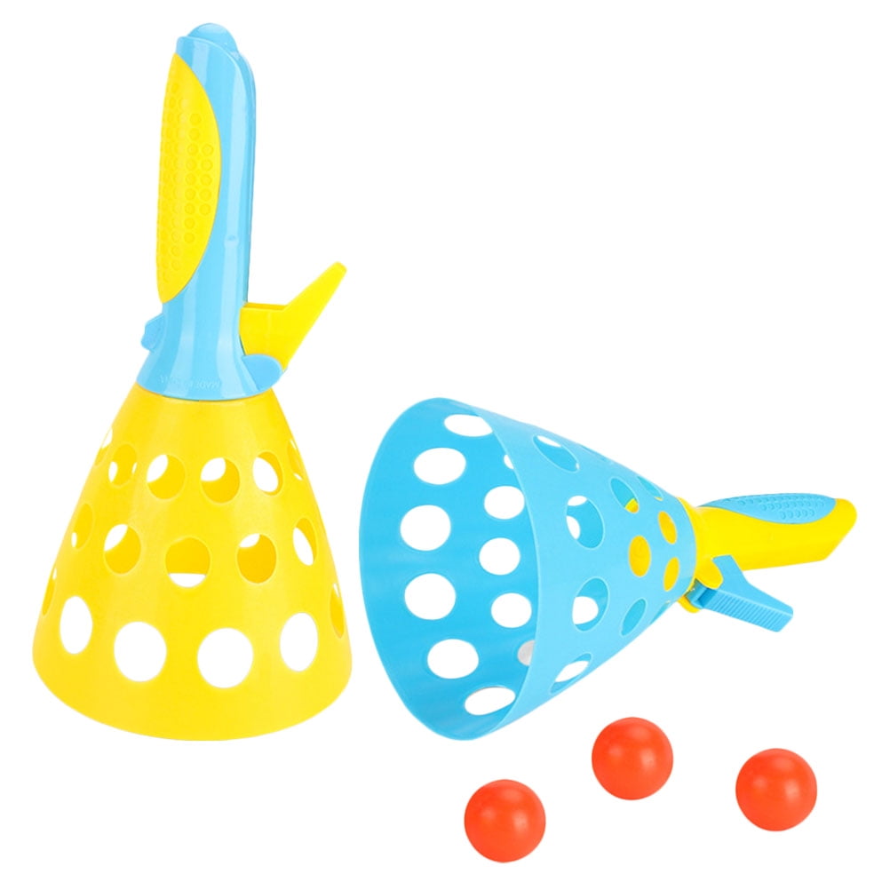 Tineasur 1 Set Click Catch Balls Outdoor Kindergarten Toys in Assorted ...