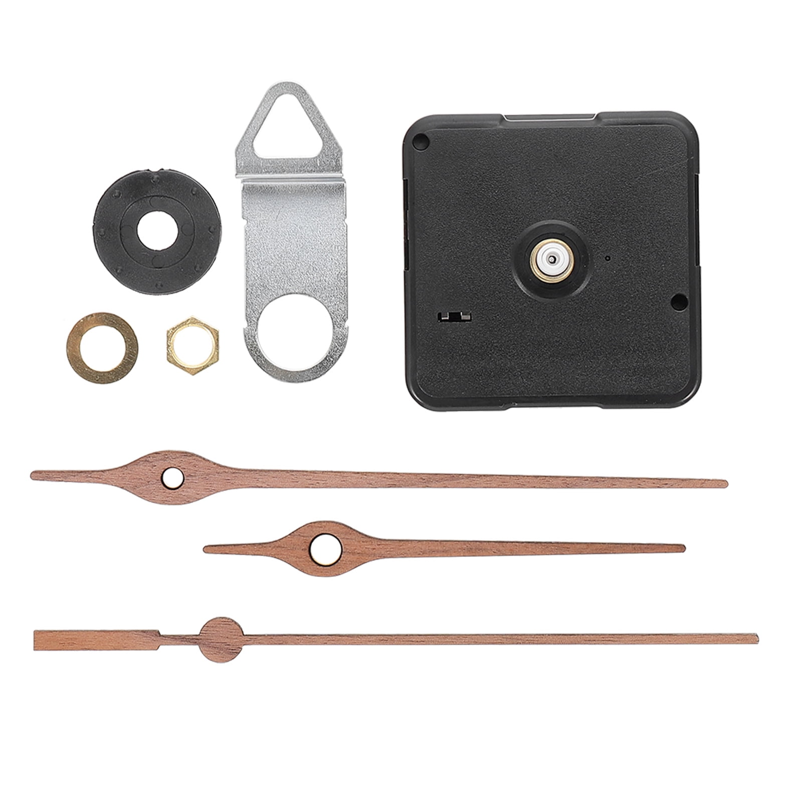 Tineasur Wall Clock Movement Mechanism Kit Plastic Wood Replacement ...
