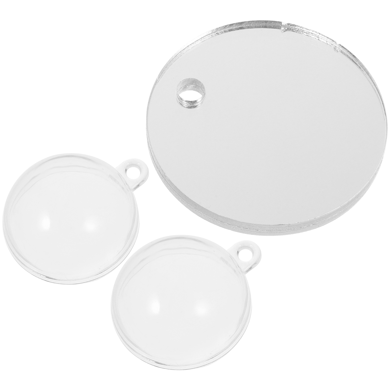 Tineasur 1 Set Double-Sided Design Betta Exercisw Mirror for Fish Tank ...