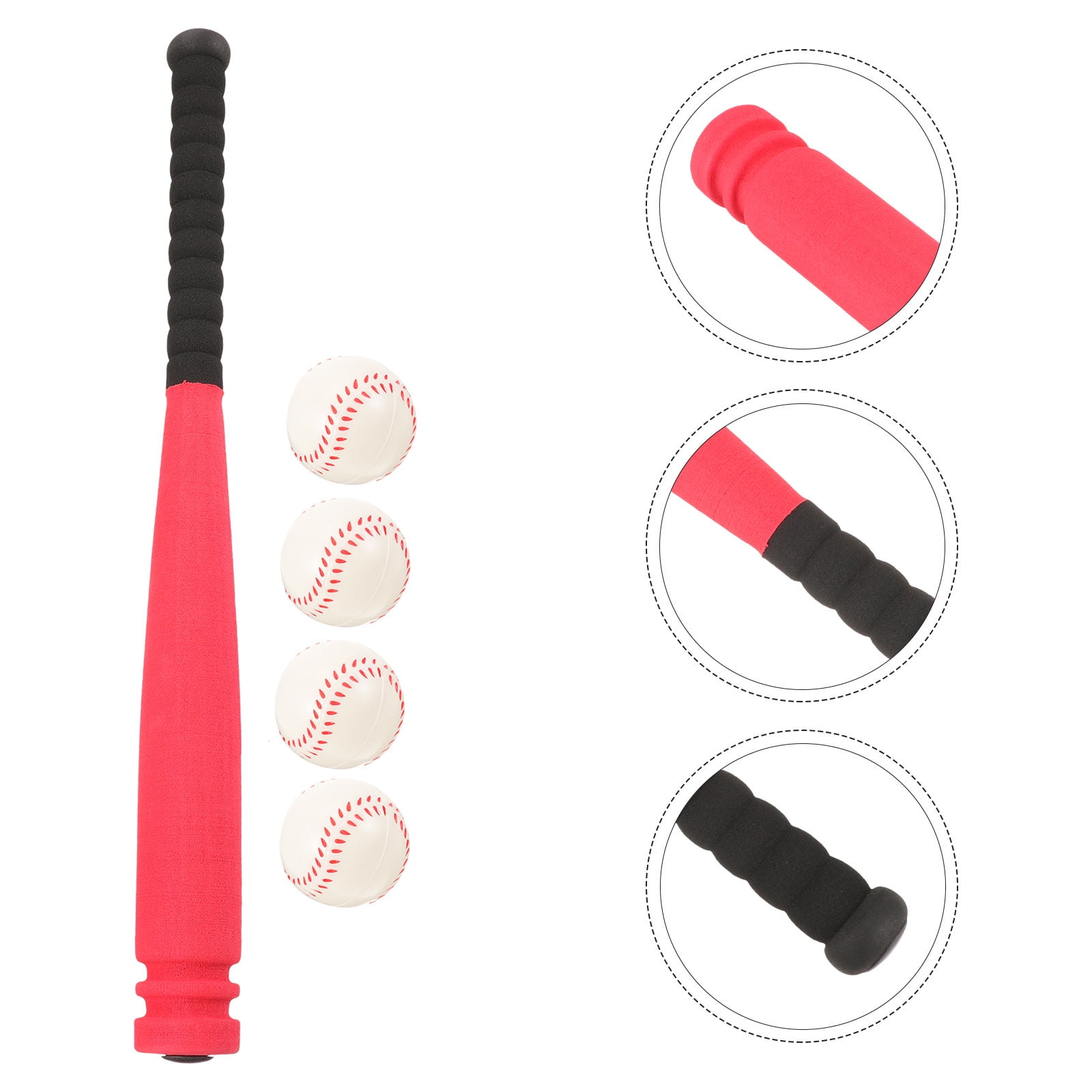 Tineasur 1Set Lightweight Baseball Bat and Ball Set for Yard and Park Fun - Walmart.com